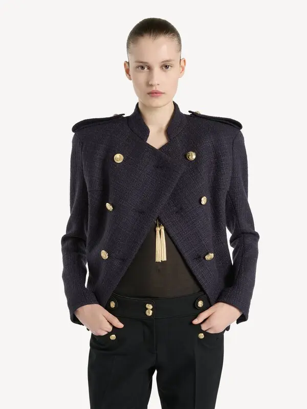 Balmain Tweed 6-button Jacket