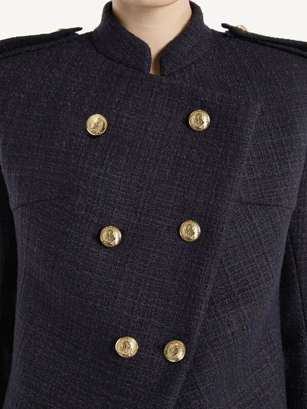 Balmain Tweed 6-button Jacket