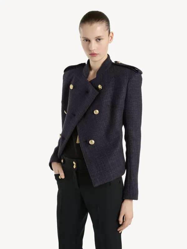 Balmain Tweed 6-button Jacket