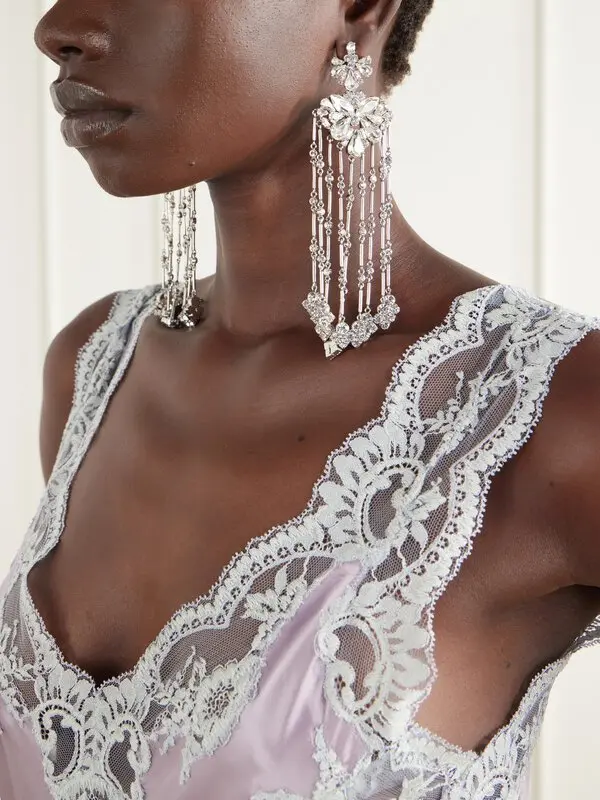 Rabanne Embellished -tone Earrings