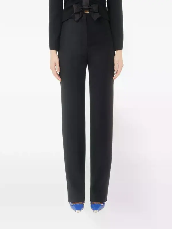 Valentino Garavani Soft Sheen Wool Pants
