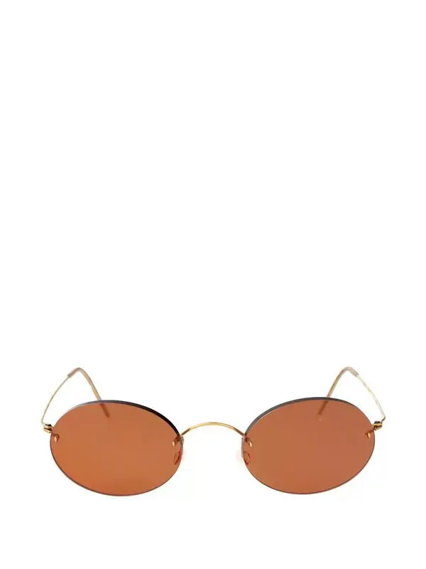 LINDBERG 81012 Round-frame Sunglasses
