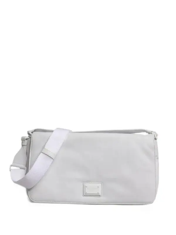Dolce & Gabbana Logo-plaque Shoulder Bag - Grey