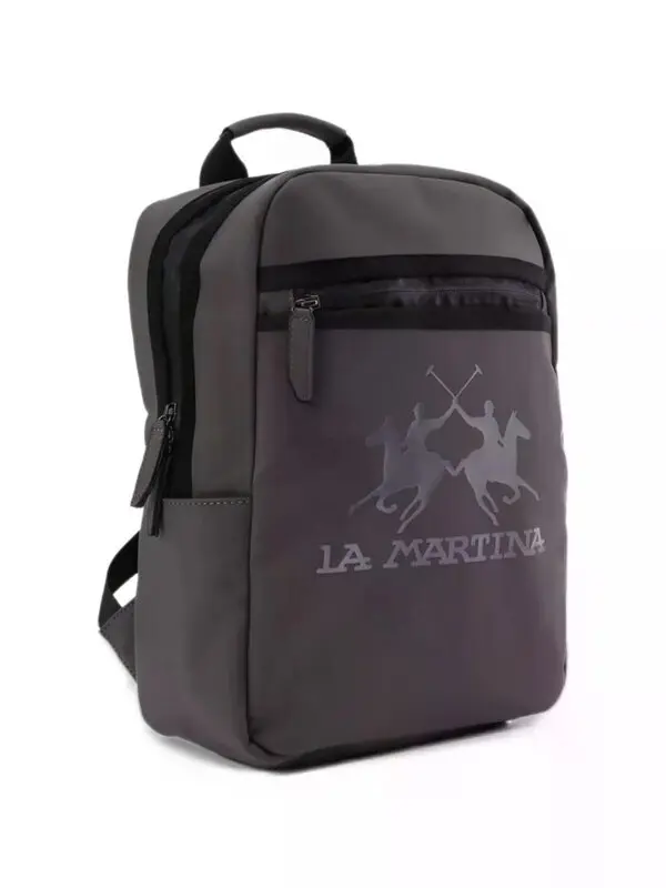 LA MARTINA Logo-print Backpack