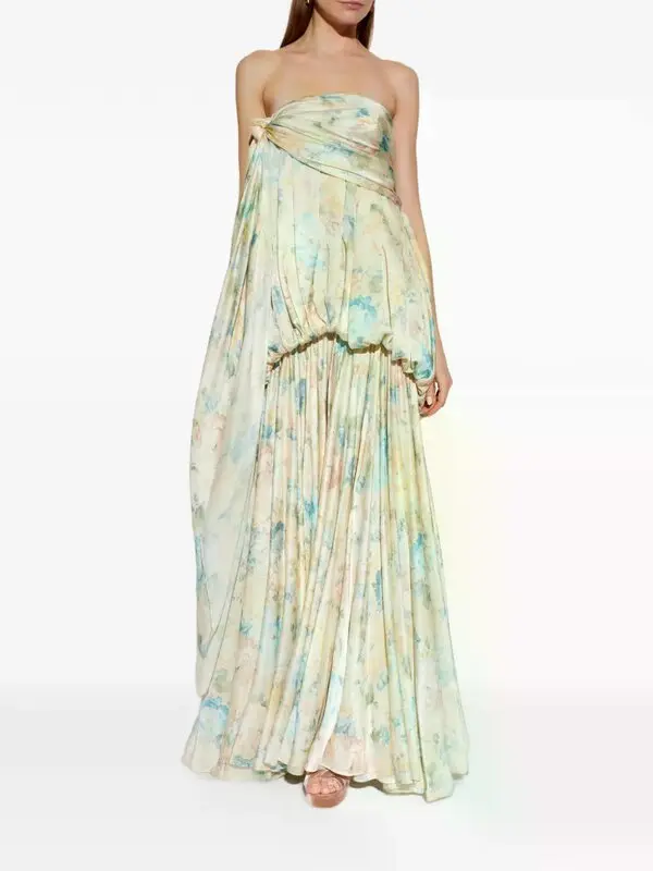 Zimmermann Clash Billow Maxi Dress