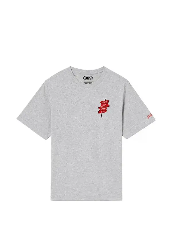 MC2 SAINT BARTH X 883 Portland Graphic-print T-shirt - Grey