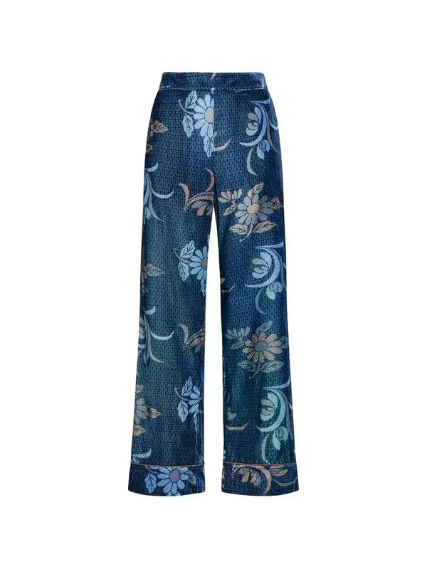 Malìparmi Floral-print Trousers