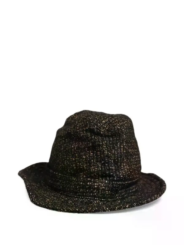 Dolce & Gabbana Tweed Fedora Hat