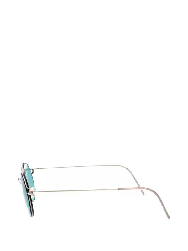 LINDBERG 8222 Round-frame Titanium Sunglasses