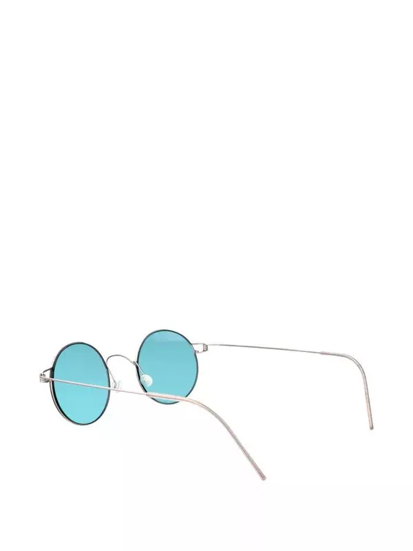 LINDBERG 8222 Round-frame Titanium Sunglasses