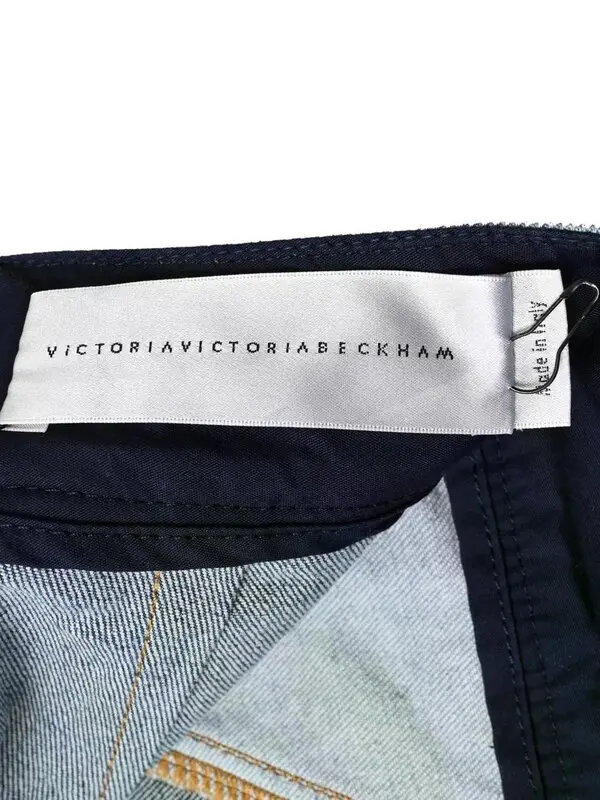 Victoria Beckham Patchwork Mini Skirt