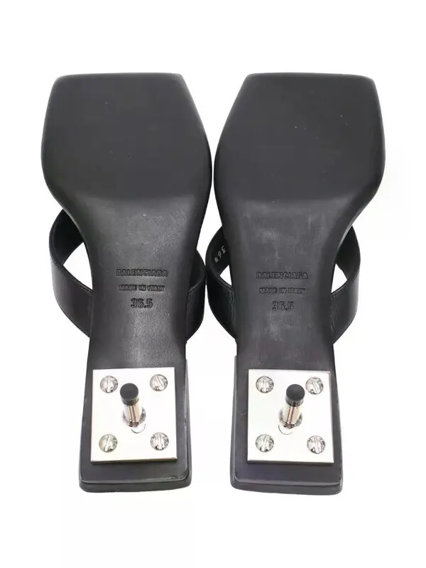 Balenciaga Square-toe Thong Sandals