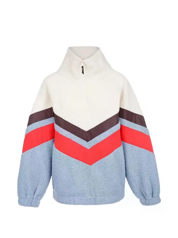 BRUNOTTI Sandrea Colour-block Fleece Sweater