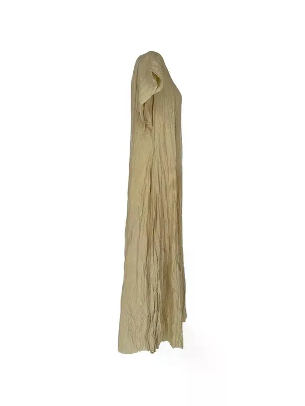 TOTEME Crinkled Cap-sleeve Dress