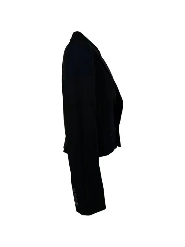 Oscar De La Renta Single-breasted Cropped Blazer