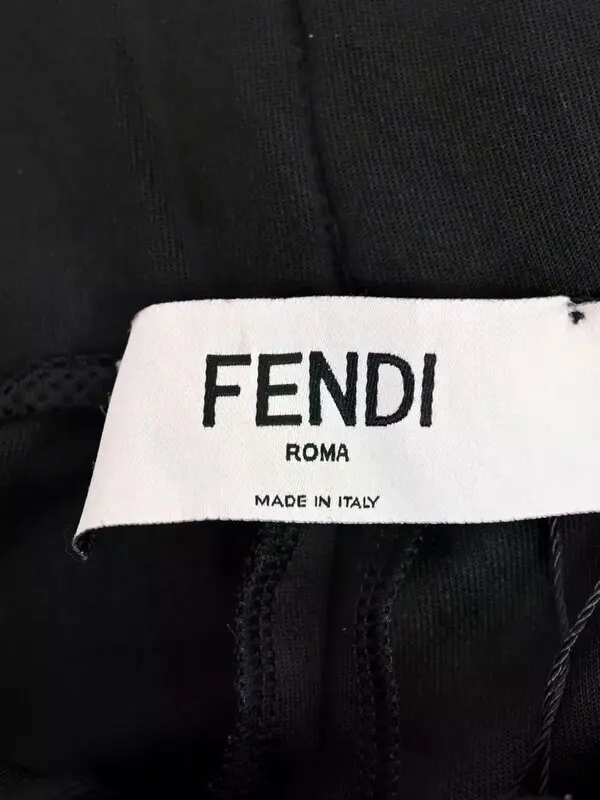 Fendi Side-stripe Straight-leg Trousers