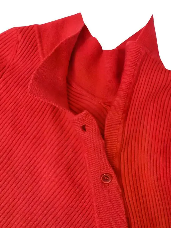Jacquemus La Robe Maille Colin Asymmetric Dress