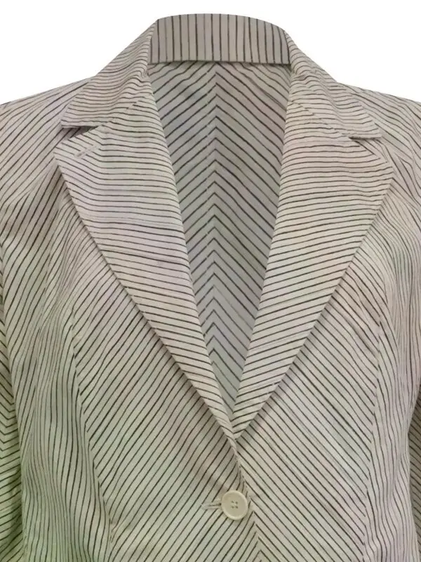 Piazza Sempione Diagonal-striped Blazer