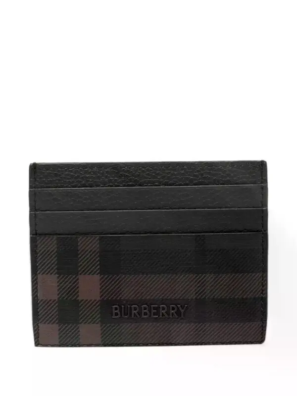 Burberry Check Card Case