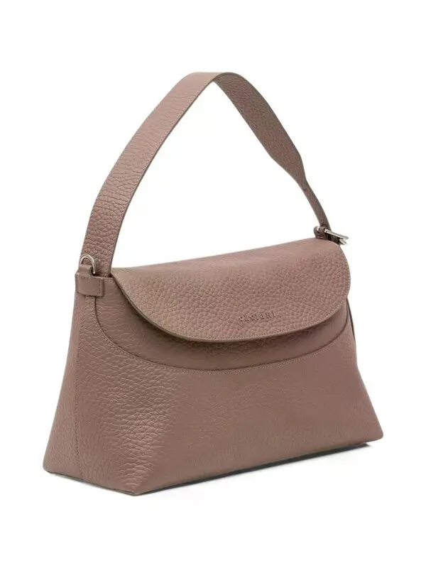 Orciani Medium Nana Soft Grained Calf Leather Shoulder Bag