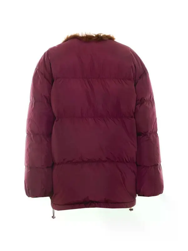 Miu Miu Reversible Technical-fabric And Shearling Down Jacket