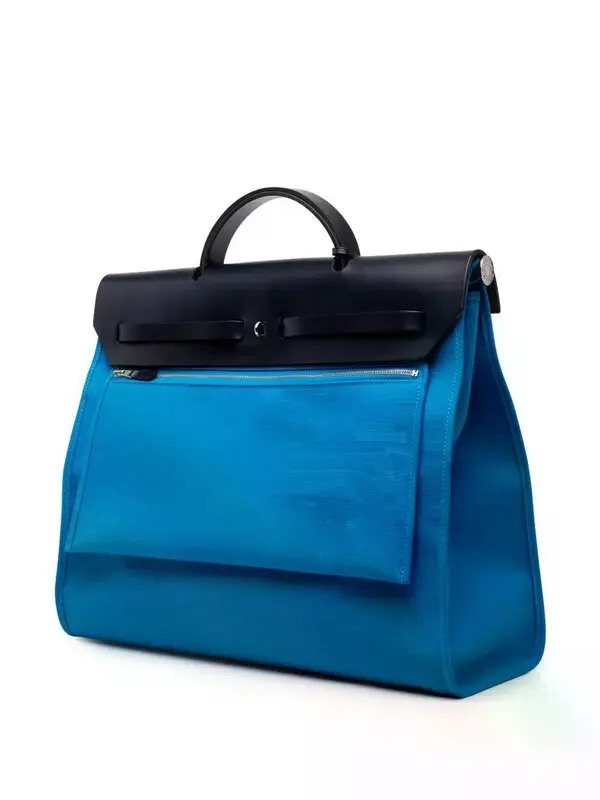 Hermès 2017 Toile Herbag Zip 39 Satchel