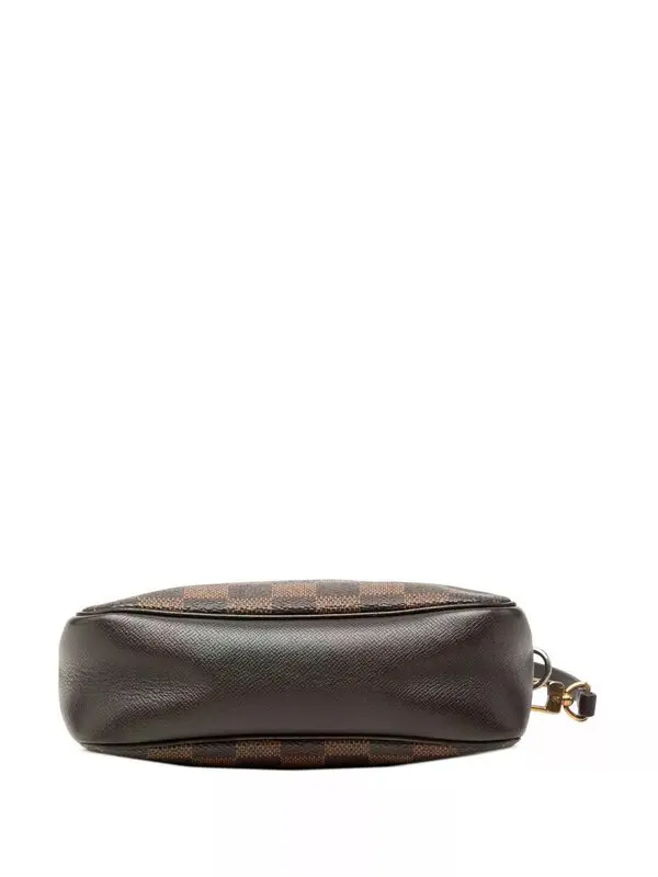 LOUIS VUITTON 2001 Damier Ebene Trousse Pochette Handbag