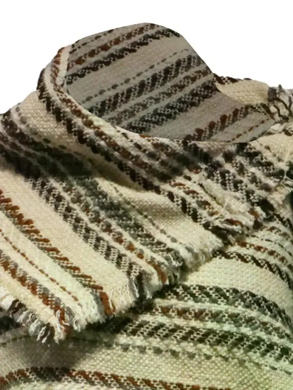 ISABEL MARANT VINTAGE Ilianie Striped Tweed Top