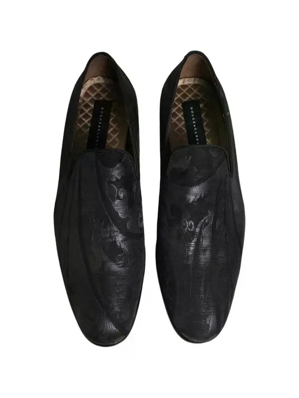 Dolce & Gabbana Brocade Loafers