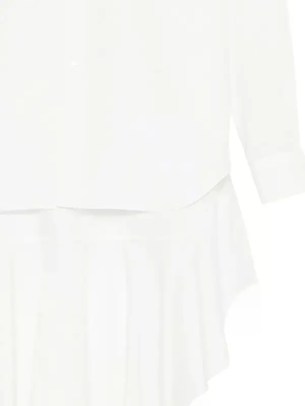 Comme Des Garçons Frilled-hem Shirt