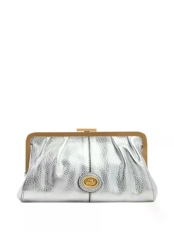 THE BRIDGE Logo-plaque Clutch Bag