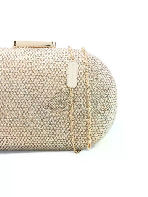 TWENTY FOURHAITCH Isidora Crystal-embellished Clutch Bag