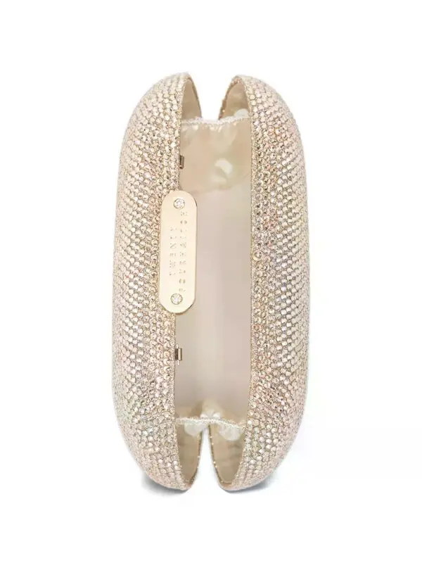 TWENTY FOURHAITCH Isidora Crystal-embellished Clutch Bag