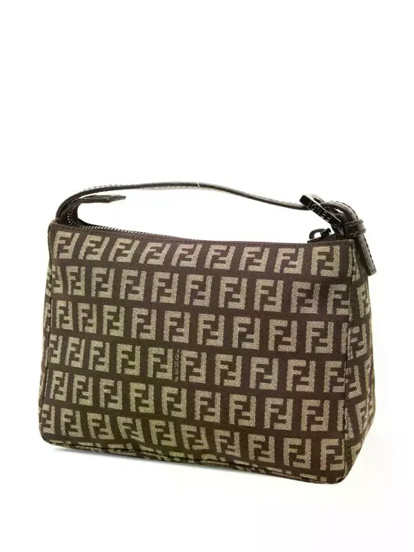 Fendi 2000-2010 Zucchino Canvas Handbag