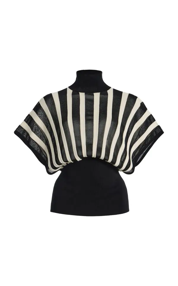 Zimmermann Clash Billow Knit Top
