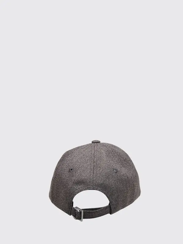 Jacquemus Cotton Baseball Cap With Applied Metal Logo