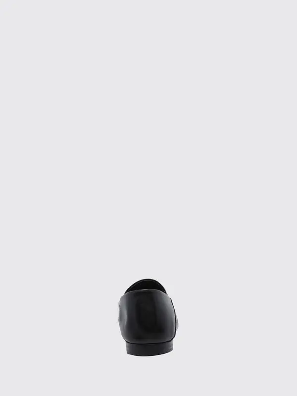 Saint Laurent Alain Smooth Calfskin Loafers With Monogram