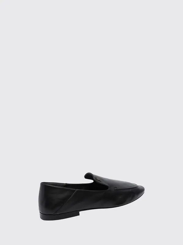 Saint Laurent Alain Smooth Calfskin Loafers With Monogram