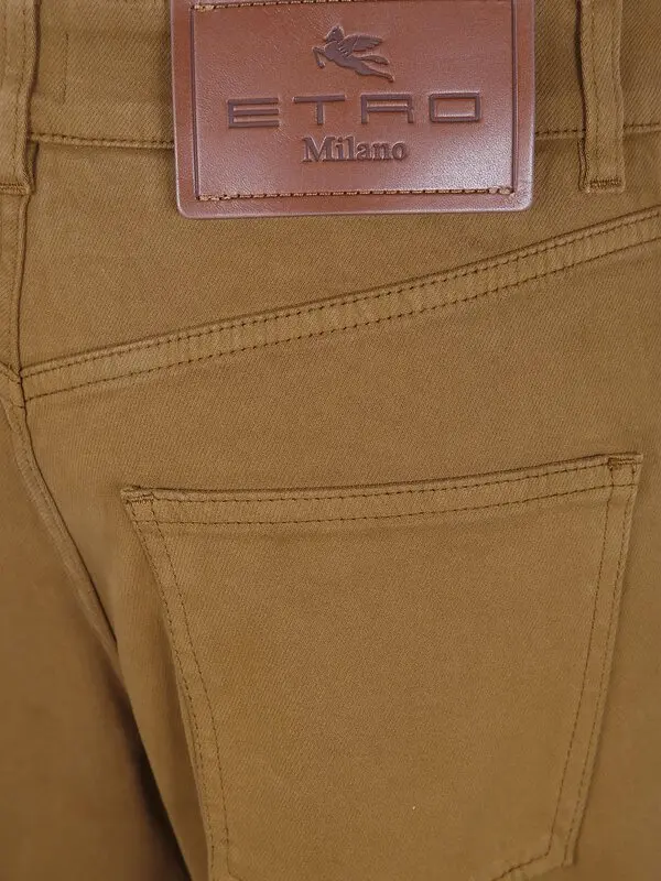 Etro Trousers Colour - Brown