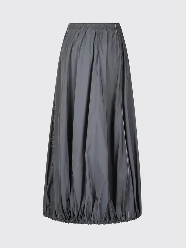 Balenciaga High-waisted A-line Cotton Poplin Maxi Skirt
