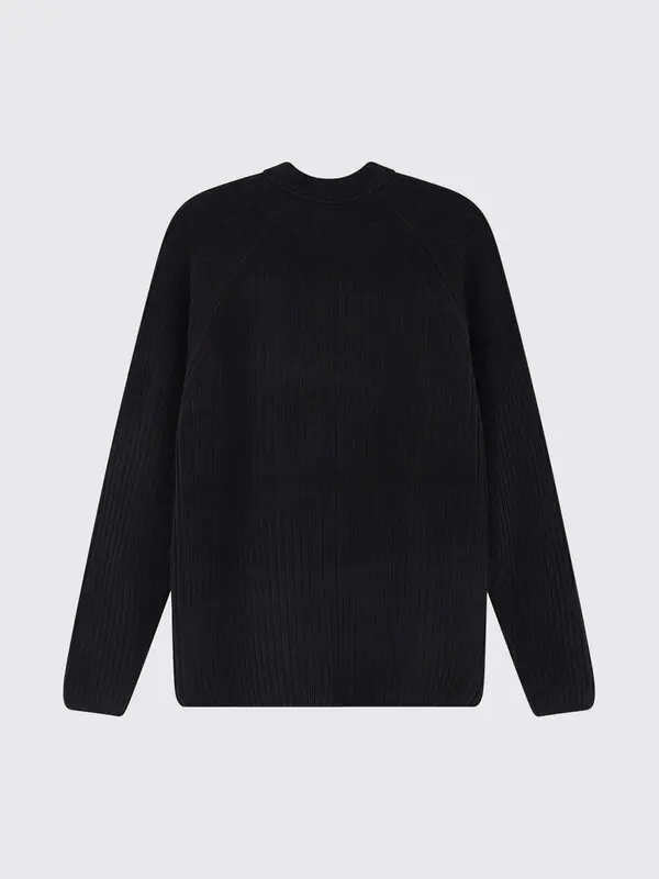 C.P. COMPANY Crewneck Cotton Sweater With Logo Patch On The Sleeve