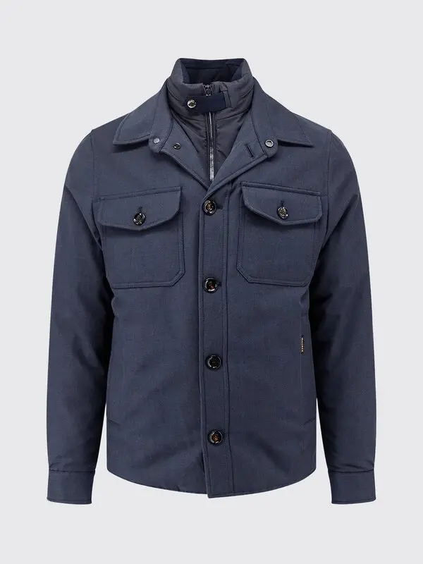 MOORER Jacket Colour - Blue