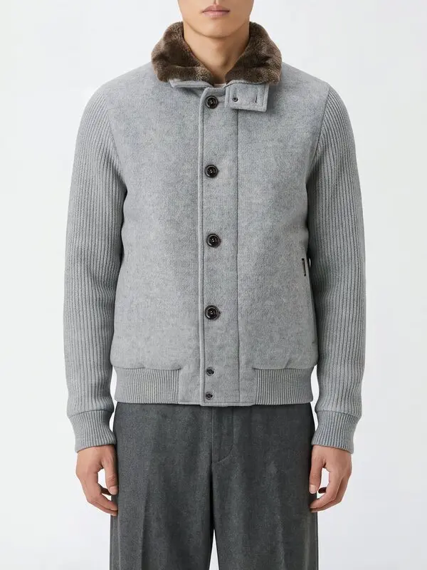 MOORER Jacket Colour - Grey
