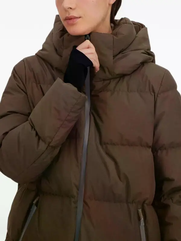 Herno Quilted Hooded Oversized Coat