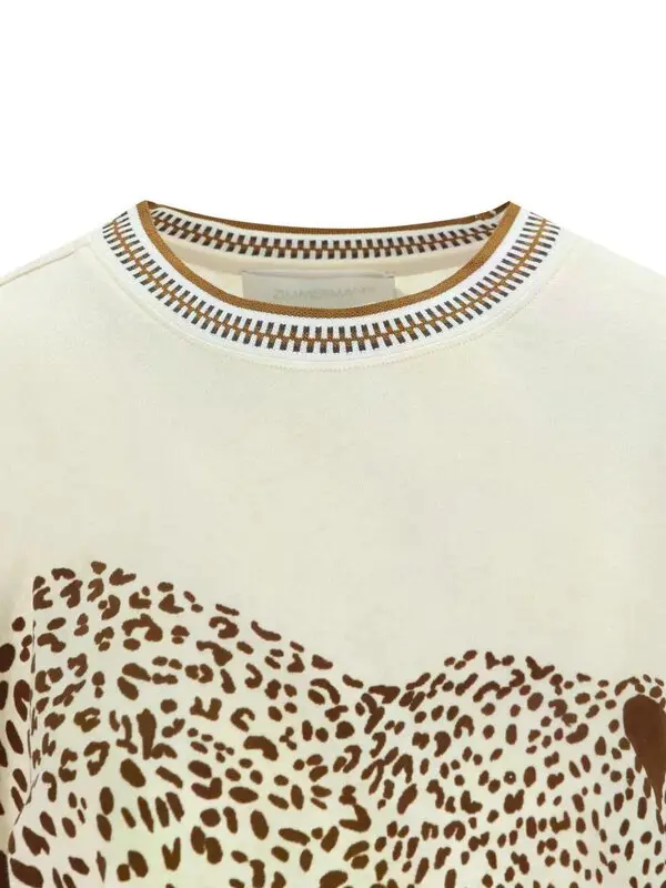 Zimmermann Fairlight Flocked T-shirt