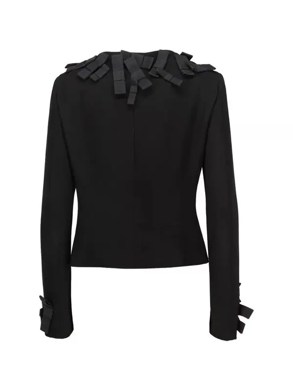 Moschino Bow-embellished Jacket