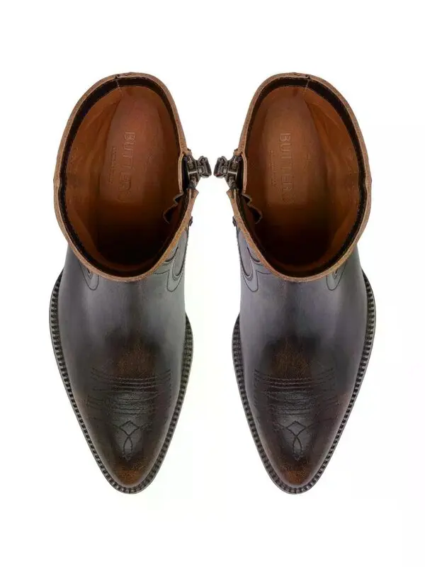 BUTTERO® Annie Western-stitching Cowboy Boots