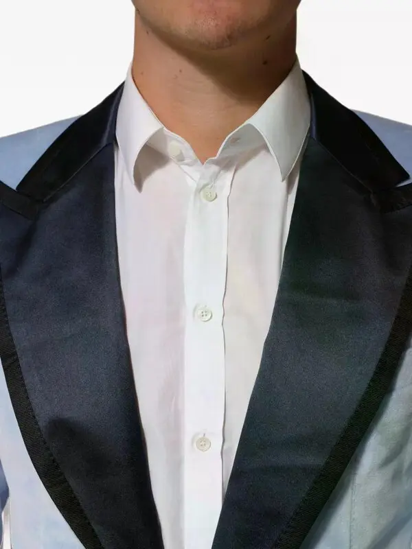 Dolce & Gabbana Peak-lapel Single-breasted Suit Jacket - Blue