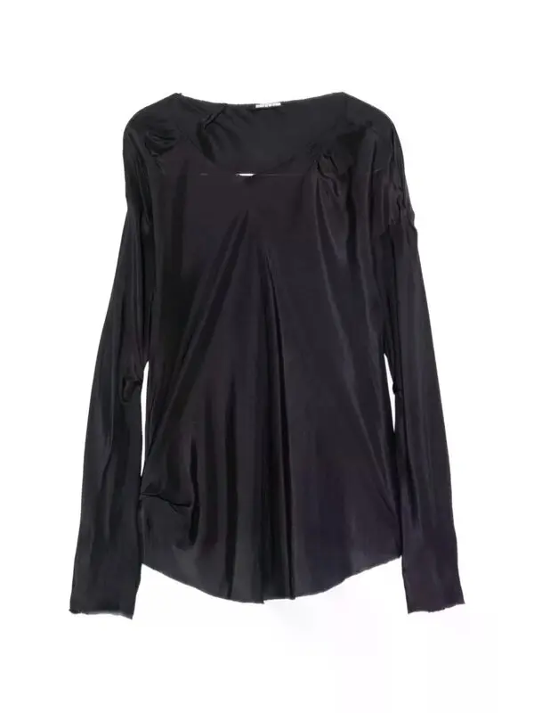 SUSANNE BOMMER Silk Long-sleeve Blouse