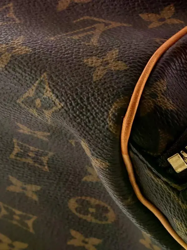 LOUIS VUITTON Evasion Travel Bag Monogram Canvas Mm Satchel